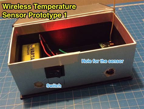 I Build Stuff Wireless Room Temperature Monitoring System Enclosure