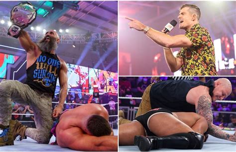 Wwe Nxt 20 Results Tommaso Ciampa Attacks Bron Breakker As Grayson