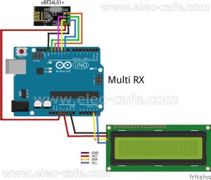 Multiple Nodes NRF24L01 Wireless Temperature DS18B20 With Arduino UNO
