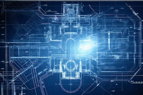 Premium Ai Image Abstract Architecture Design Blueprint Texture
