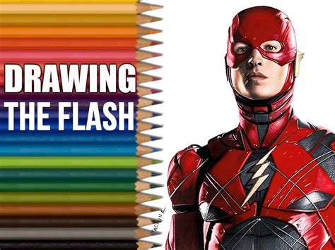 How To Draw Flash Superhero