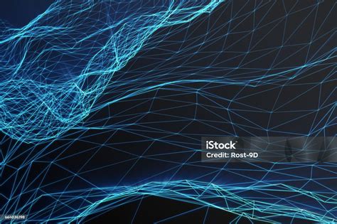 点と線を結んでポリゴン スペース低ポリ暗い背景を抽象化します接続構造磨き効果3 D レンダリング 3dのベクターアート素材や画像を多数ご