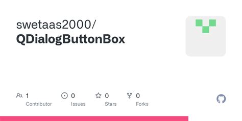 GitHub Swetaas2000 QDialogButtonBox