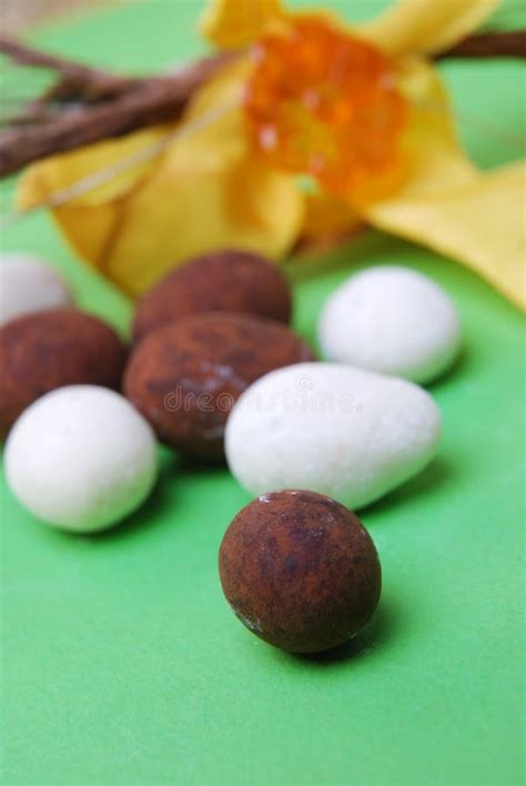 Easter Almonds Stock Image Image Of Candies Green Ribbon 13272043