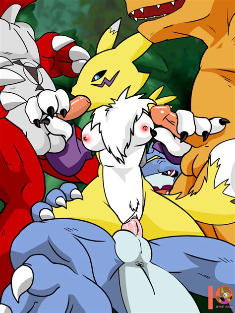 Rule 34 Absurd Res Agumon Animal Humanoid Anthro Anus Balls Bandai