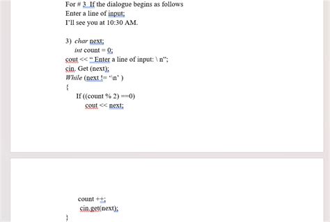 Solved V Assume That The Code Is Embedded In A Complete Chegg