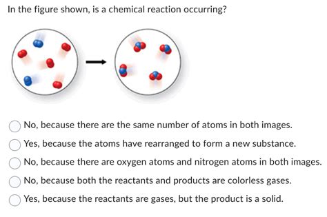 Solved In The Figure Shown Is A Chemical Reaction Chegg