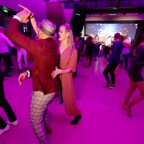 Salsa Social Dancing 😊 Dancers Fadifusionll And Ninakofficial