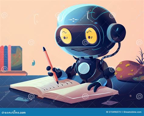 Cute Chatbot Character Isolated On White Background Vector Funny Robot