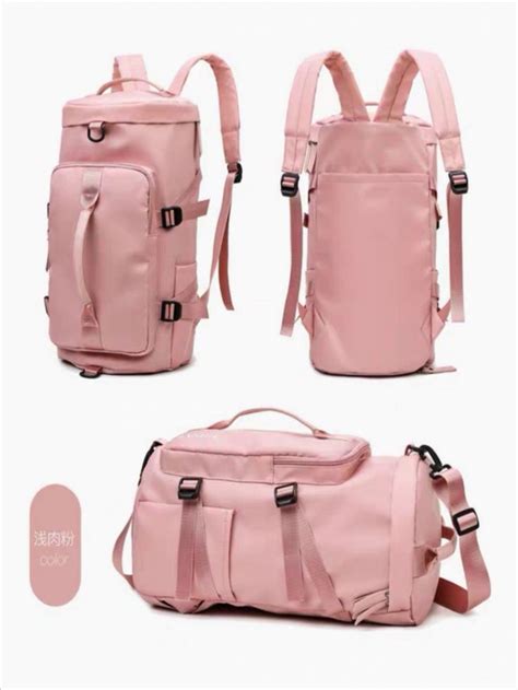 Mochila Feminina Grande Capacidade Bolsa De Ombro Esportiva De Fitness
