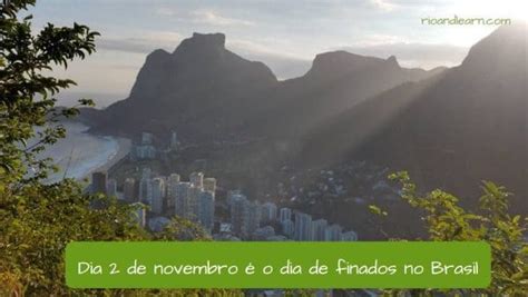 Día de los Muertos en Brasil A Dica do Dia Gratis Rio Learn