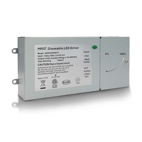 Buy WEGO LIGHTING Watt LED Driver Dimmable V Transformer For Strip Light Puck Light