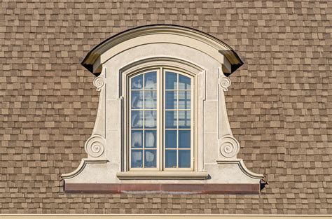 Home Roof House 2 Dormer Windows Vector Illustration