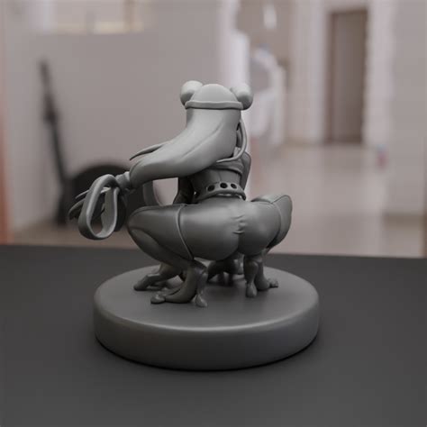 Stl File Mha Froppy Figurine 👧 ・3d Printer Model To Download・cults