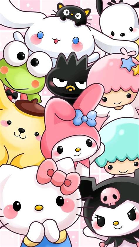 Pin On Doodle Hello Kitty Wallpaper Hello Kitty Backgrounds