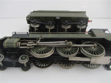 Stop The Drop Auction Rare Bing Gauge One Live Steam Lswr 4 6 0 Locomotive And Tender 736