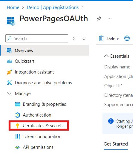 Power Pages Explore Microsoft Identity Providers Site Authentication In Power Pages