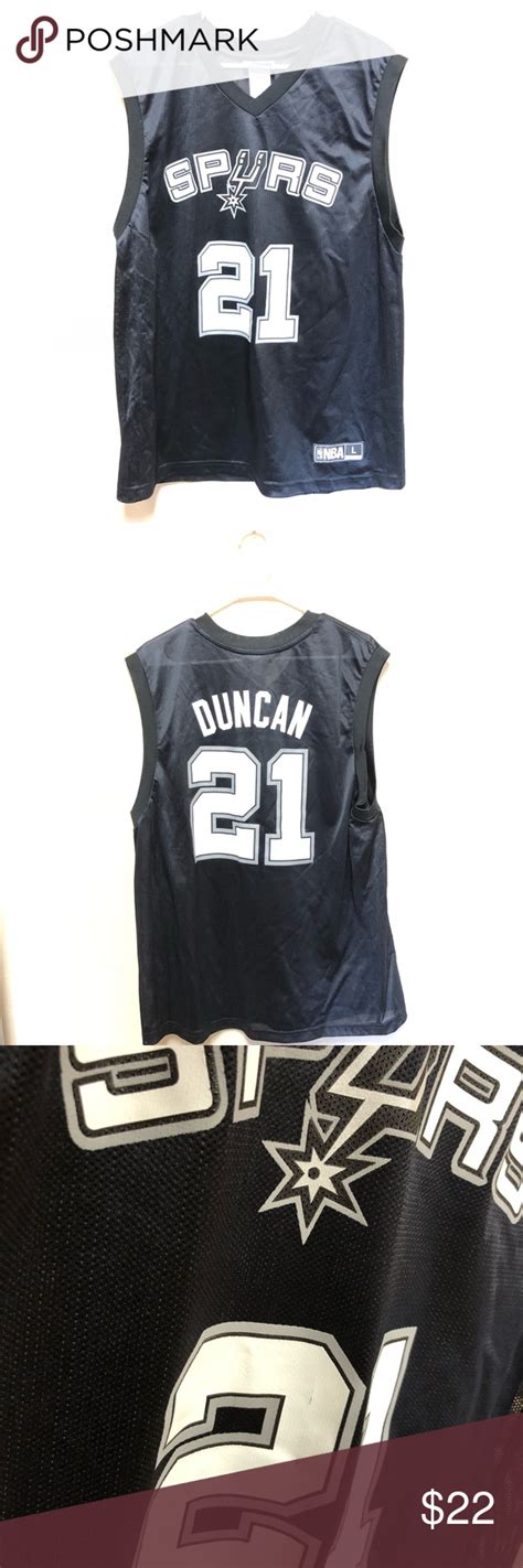 Vintage Nba Tim Duncan Jersey Tim Duncan Fashion Nba Shirts