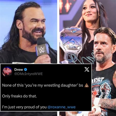 Drew McIntyre Responded To The CM Punk And Roxanne Perez Segment On NXT