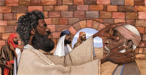 Manasseh Johnsons Biblical John 9 Canvas Art Prints Fine Art Canvas