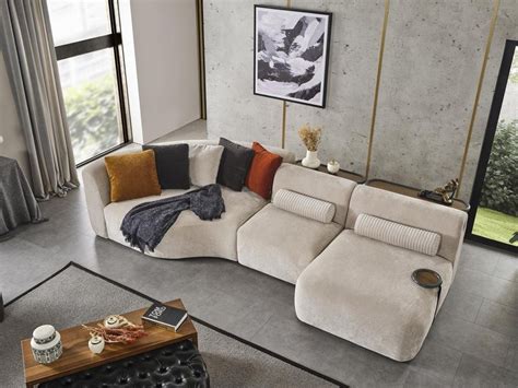 Jvmoebel Ecksofa Ecksofa L Form Design Couch Holz Mit Textil Polster