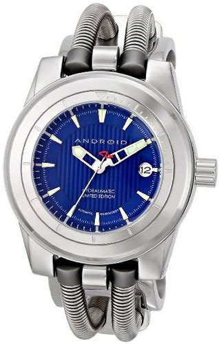 Android Ad680abu Analog Display Japanese Automatic Silver Men Watches