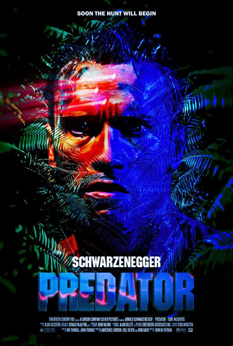 Predator By Alan Gillett Home Of The Alternative Movie Poster Amp