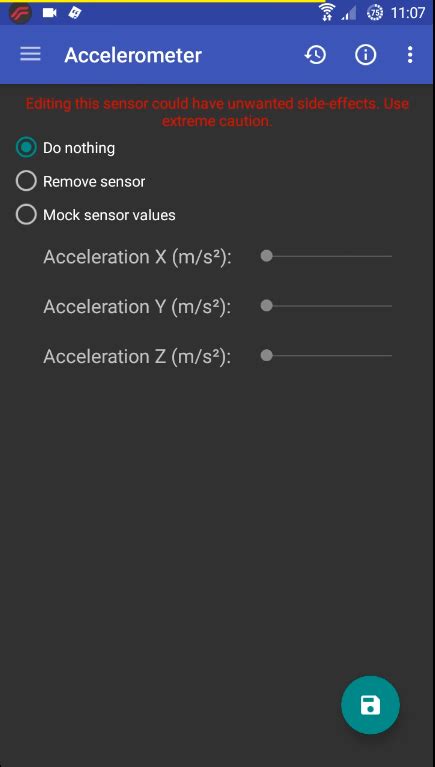 How To Disable And Modify Working Of Any Sensors On Android