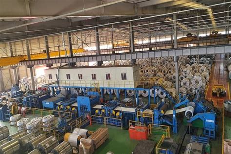 2006 Strip Tension Levelling Line In Friedrichsdorf Hesse Germany