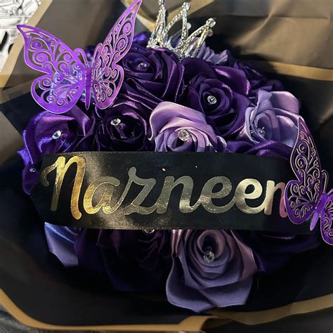 Ribbon Rose Bouquet Princess Peyton