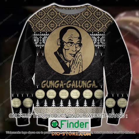 Gunga Galunga Ugly Christmas Sweater Sweatshirt Limited Edition Q
