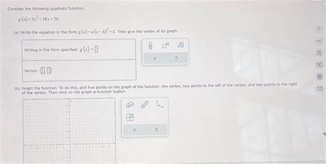 solved consider the following quadratic function