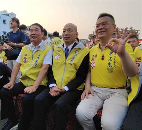韓國瑜現身團結祈福之夜 力挺余文忠打造充滿愛的苗栗客家大城