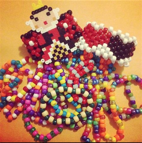 Alice In Wonderland Inspired Kandi Beyond Wonderland Etsy