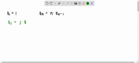 Solved Write The First Four Terms Of The Sequence Defined By Each