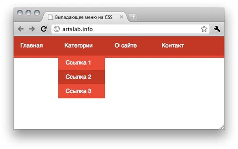 Простое выпадающее меню на Css Как создать выпадающее меню Простое выпадающее меню на Css Как создать выпадающее меню