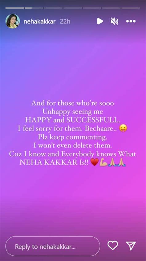 Neha Kakkar Shares Cryptic Post Amid O Sajna Song Controversy With