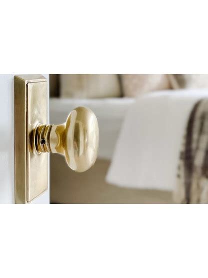 Providence Door Set With Round Brass Knobs House Of Antique Hardware