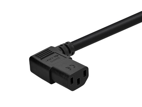 Computer Power Cord Right Angle