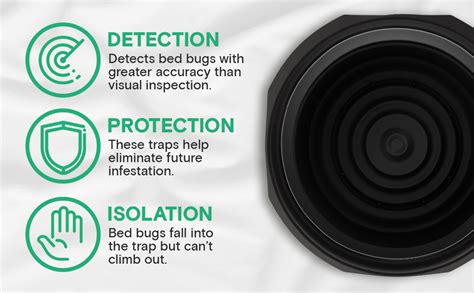 Duotrap Bed Bug Interceptors 4 Pack Bed Bug Catcher For