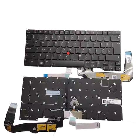Laptop Keyboard For Lenovo Thinkpad E14 Gen 5 United Kingdom Uk With Backlight New Linda Parts
