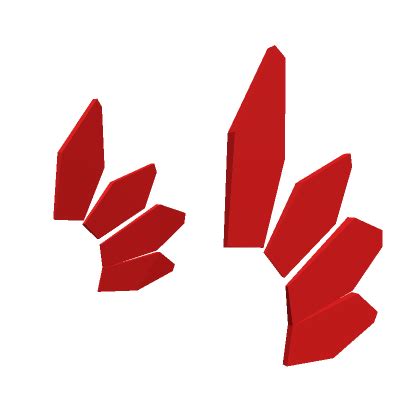 Red Valk Feathers Add On For Valkyrie Roblox