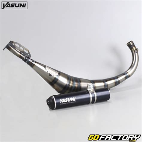 Pot Déchappement Yasuni R2 Noir Pièce Moto Scooter