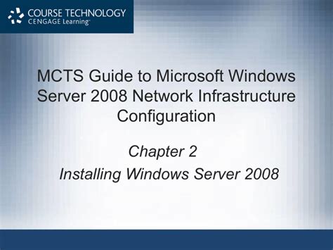 Installing Windows Server