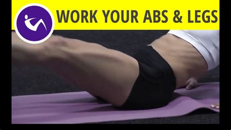 Work Your Abs And Legs With This Simple Workout Youtube