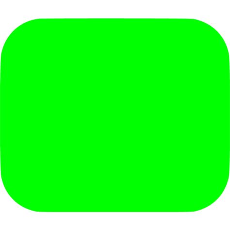 Lime Rounded Rectangle Icon Free Lime Rectangle Icons