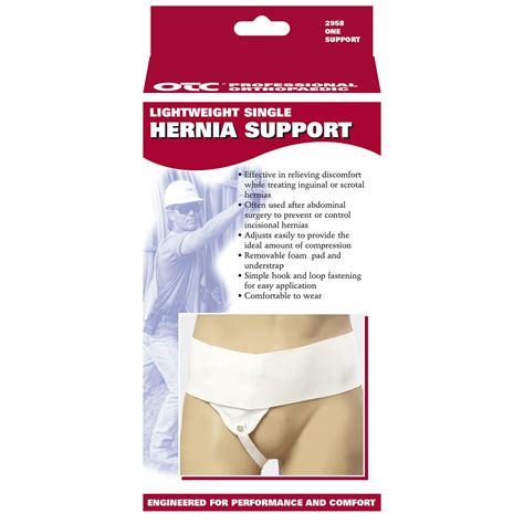 Otc Hernia Support Single Herniation Inguinal Scrotal Treatment
