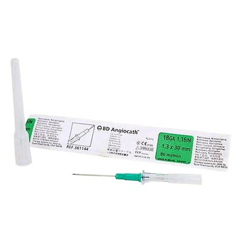 Bd Angiocath 18gx116 Spectrumxray