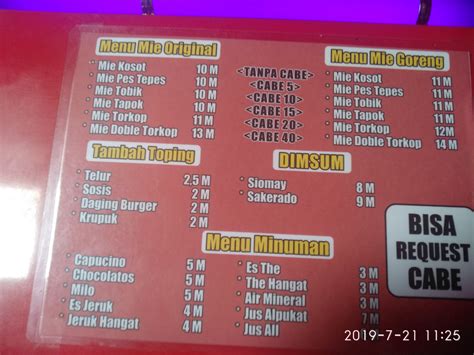 Mie Sakera Salah Satu Varian Mie Pedas Yang Ada Di Jember Kaskus