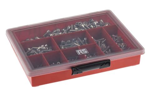RS PRO RS PRO Stainless Steel 545 Piece Hex Socket Drive Screw Bolt